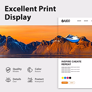 OA100 Remanufactured Ink Cartridges Replacement for HP 901XL 901 XL for OfficeJet J4680 J4580 J4680c J4550 J4524 J4540 J4500 J4660 J4640 4500 G510n G510g (Black Tri-Color, 2-Pack)