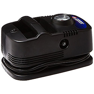 Campbell Hausfeld 150 PSI Tire Inflator, 120 Volt Auto Tire Pump, Portable Air Compressor for Car and Bicycle Tires and other Inflatables (RP410099AV)