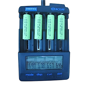 GEILIENERGY AA Size NICD AA 600mAh 1.2V Rechargeable Batteries for Solar Light,Solar Lamp,Garden Lights(Pack of 20)