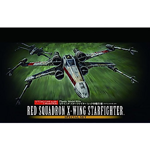 Bandai Hobby Star Wars 1/72 X-Wing Red Squadron (Special Set), Multicolor