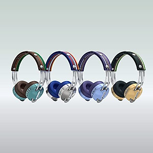 Modular Headset, Replaceable Headset,Bluetooth Wireless Headphone,MONIXIBI Rainbow Series Headphone,HI-Fidelity Audio,Easy Touch Durable Headphone… (Retro Green)