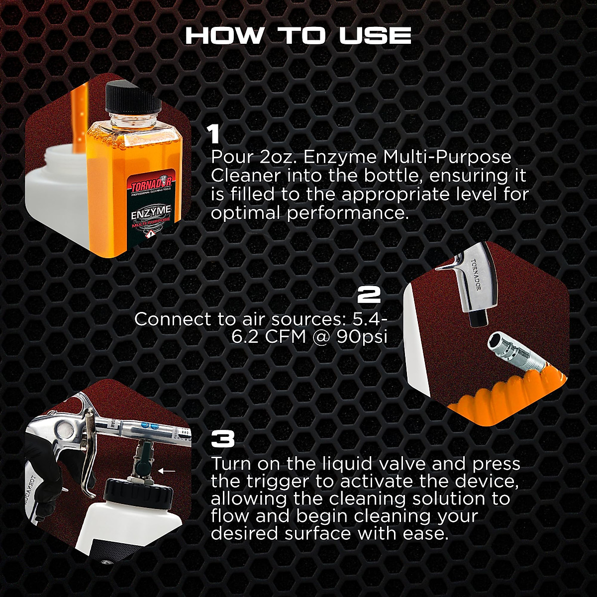Tornador Car Cleaning Gun Tool Z-010