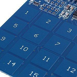 Gump's grocery TTP229 16 Channel Digital Capacitive Switch Touch Sensor Module