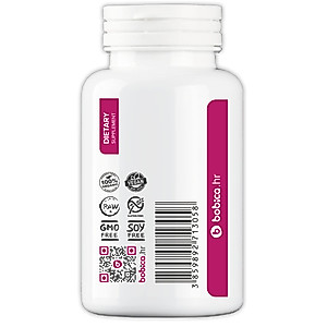 b Bobica Organic Aronia Berry Capsules, Chokeberry Capsules, Antioxidant Superfood, High in Flavonoids, Polyphenols, Immunity, 500 mg, 90 Vegan caps