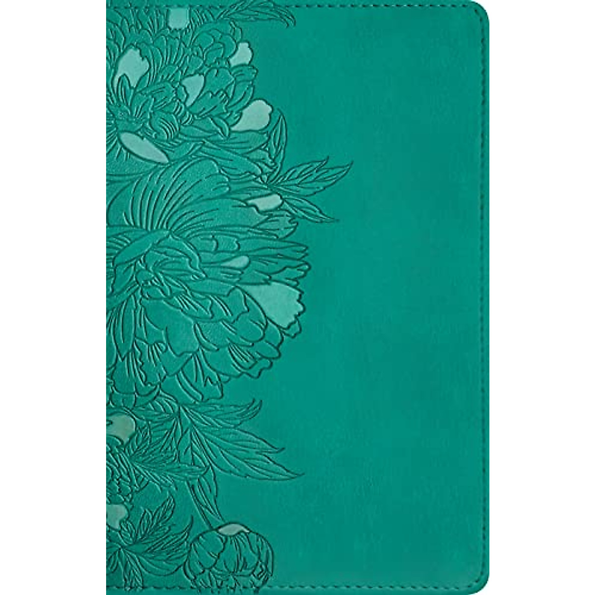 NLT Compact Giant Print Bible, Filament Enabled (LeatherLike, Peony Rich Teal, Red Letter)