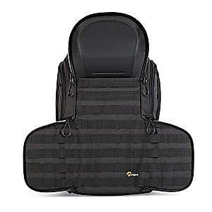 Lowepro ProTactic 450 AW II Black Pro Modular Backpack with All Weather Cover, Camera Bag for Professional Use, for Laptop Up to 15", Backpack for Professional Cameras and Drones, LP37177-GRL, Black