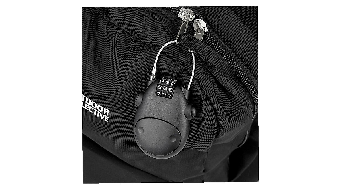 Froiny Mini Retractable Cable Lock - Secure Your Belongings