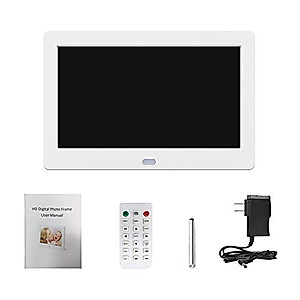 Digital Photo Frame with IPS Screen - 1280x800 Digital Picture Frame with 1080P Video, Music, Photo, Remote Control, Auto Rotate, Calendar, Time