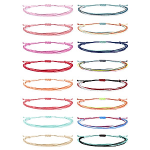 Choistily String Bracelets for Women Trendy Summer Boho Anklet Bracelets Beach Party Favors Cute Summer Beach Essentials Surfer Bracelets Summer Outfits for Women