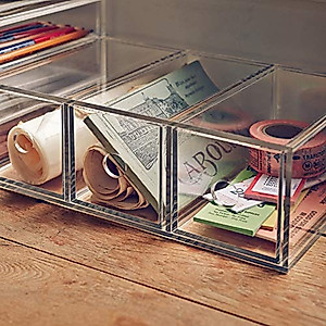 MUJI E2A4031 Storage Box, Medium, Clear