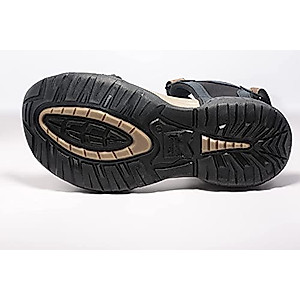 Paragon Stimulus Men/Women's Adjustable Strap with Arch Support Sandals (Beige, numeric_8)