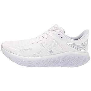 New Balance Women's Fresh Foam X 1080 V12 Running Shoe, White/Libra/Violet Haze, 8.5