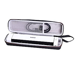 LTGEM Hard case for Brother DS-640 / DS-940dw / DS-740d / DS-720d Duplex Compact Mobile Document Scanner
