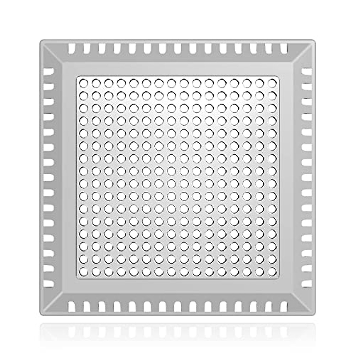 Aluvor Drain Hair Catcher,Shower Drain Cover Hair Catcher Shower Drain Strainer for Bathroom Floor,Durable Square Shower Hair Drain Catcher to Keep Away from Clogged Drain-No Rust!