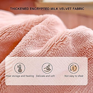 MTNBHH Japanese Home Soft Cushion, Floor Mattress, Winter Thickened Roll Up Mattress, Folding Sleeping Bed Pad for Home Camping Couch(Orange,150 * 200cm)