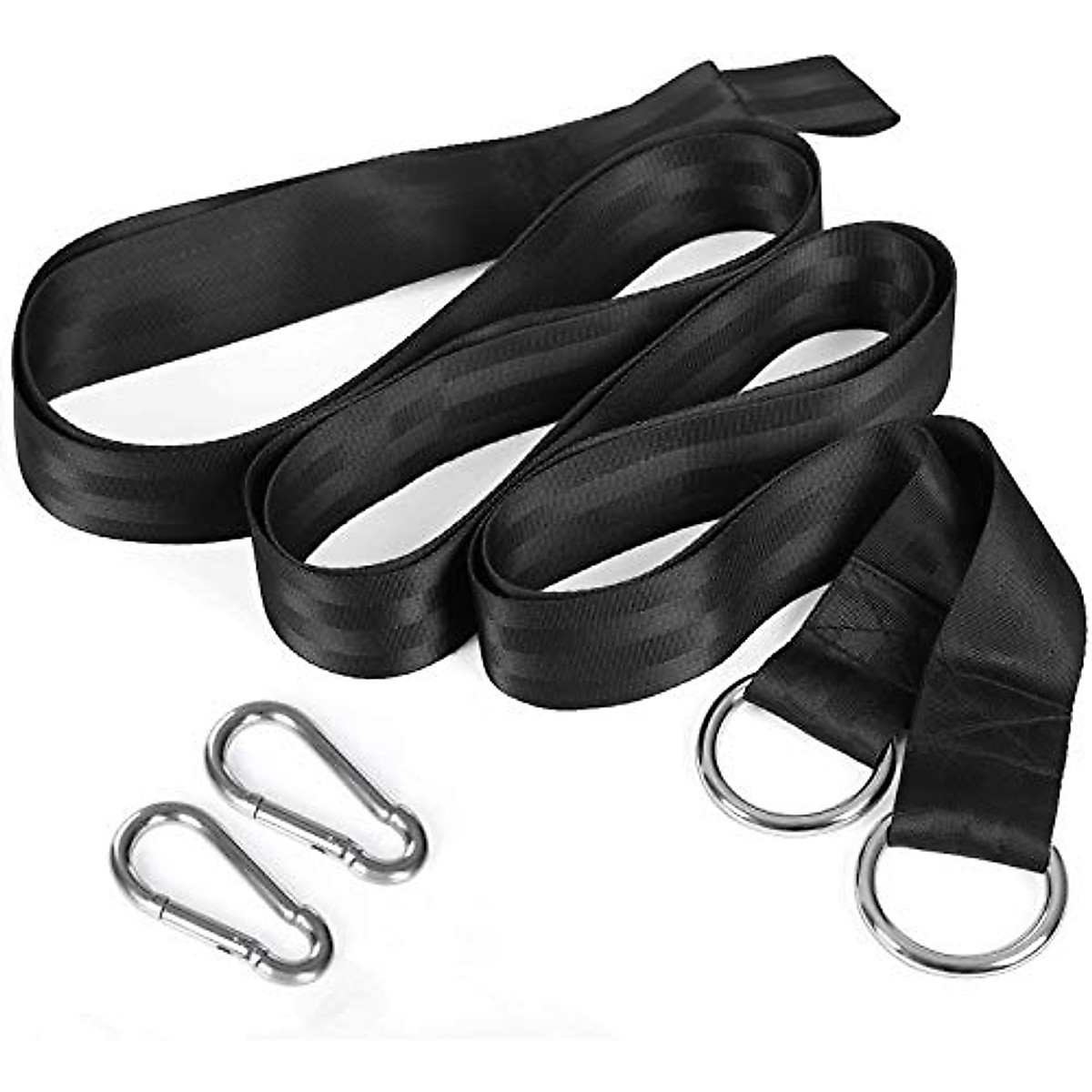 SONGMICS Double Hammock, 98.4 x 59.1 Inches, 660 lb Load Capacity, with Compression Bag, Mounting Straps, Carabiners, for Terrace, Balcony, Garden, Outdoor, Camping, Beige UGDC15M