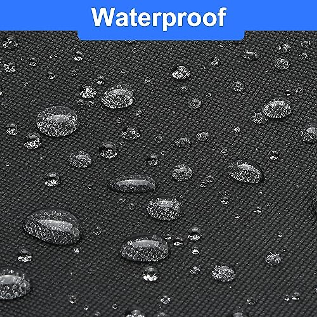 vchin Griddle Cover for Blackstone 28", 600D Heavy Duty Waterproof Polyester Cover for Blackstone 28 Inch Griddle Cooking Station, Black