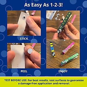 Glue Dots Double-Sided Permanent Micro Dots, 1/8'', Clear, Roll of 325