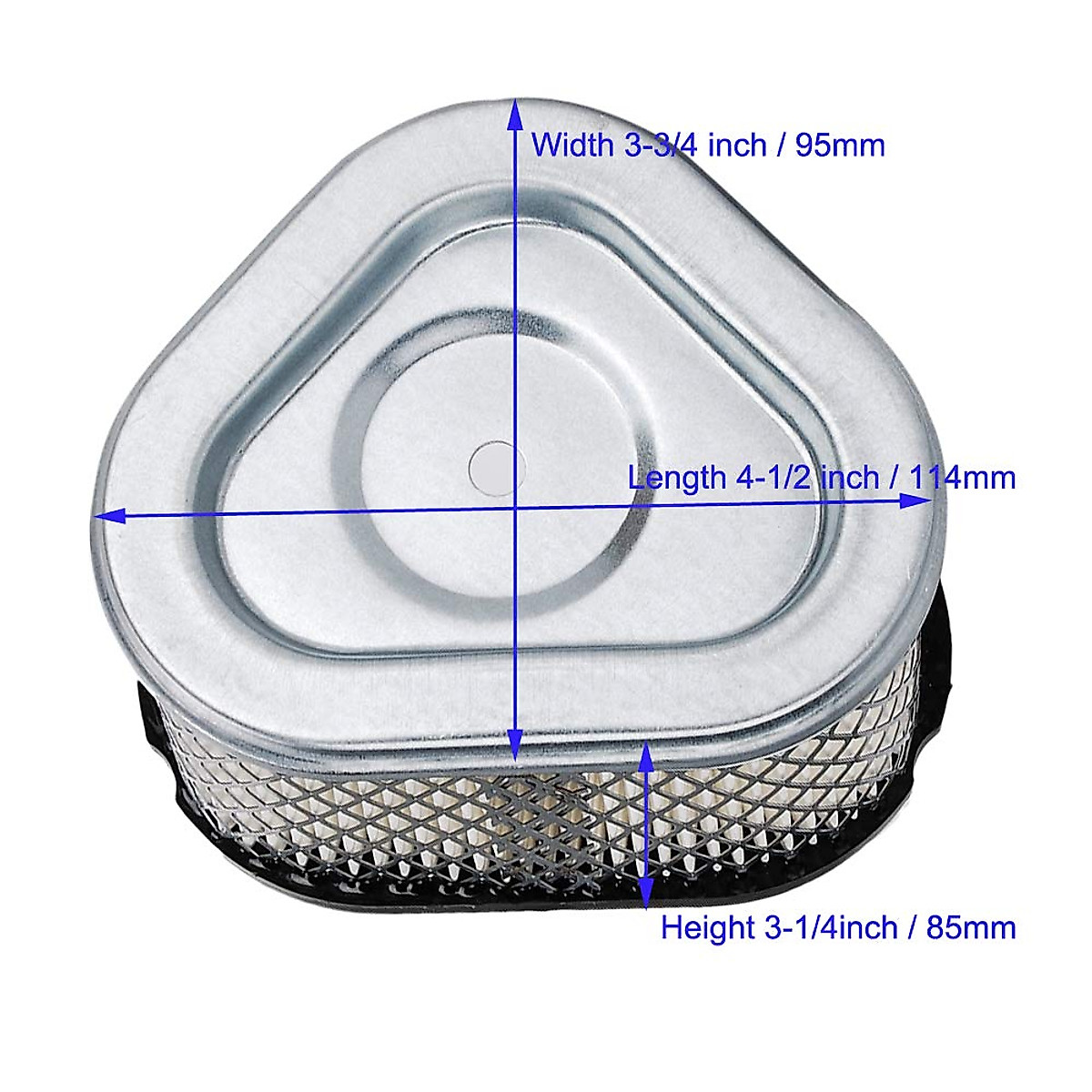 HIFROM 12 083 10-S Air Filter Pre Filter Replacement for Kohler with Pre Filter 1208310-S Command Pro CV11-CV16 CV460-CV493 Lawn Mower (Pack of 1)