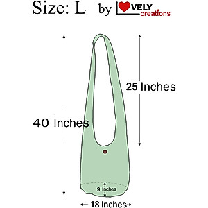 Hippie Boho New Elephant Crossbody Bohemian Gypsy Sling Bag Shoulder Bag Large Size