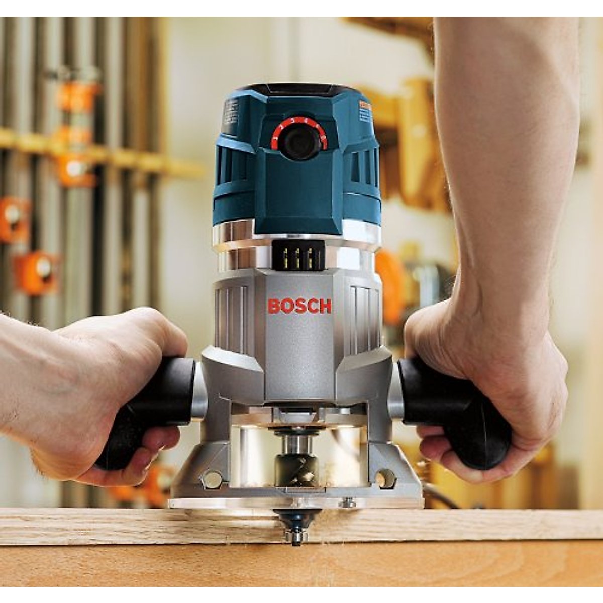 Bosch MRF23EVS 2.3 HP Electronic VS Fixed-Base Router with Trigger Control