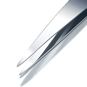 Fox Medical Equipment Stainless Tweezer Set - Best Eyebrow Tweezers for Women - Precision Tweezer Set - Sharp Tweezers for Ingrown Hair Removal - Fine Point Brow Tweezers - Facial Hair Plucker