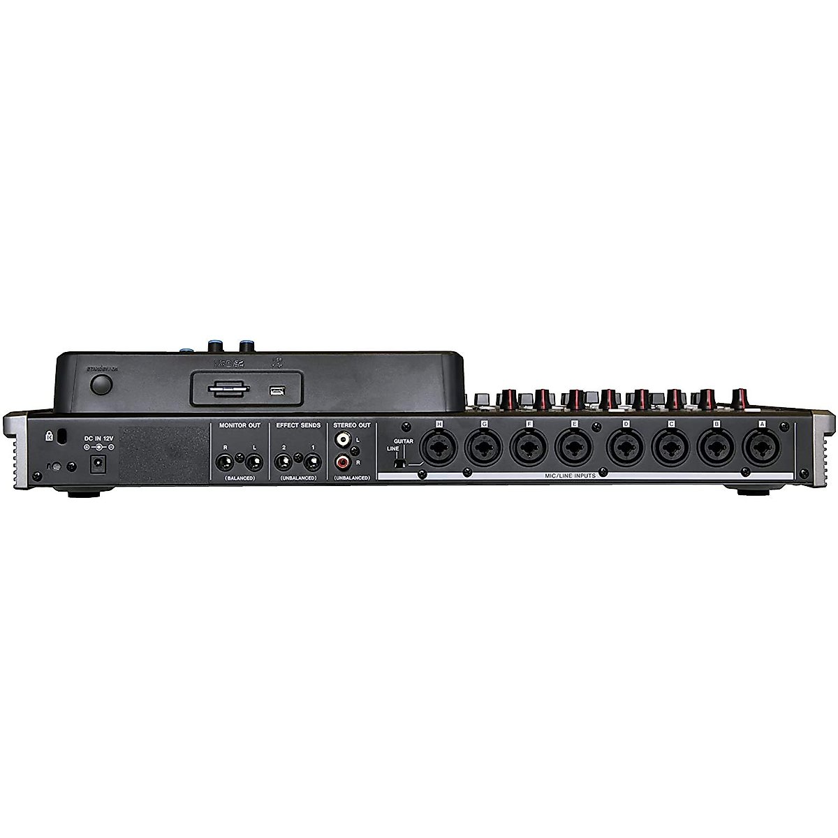 Tascam DP-24SD 24-Track Digital Portastudio Multi-Track Audio Recorder with Pro Headphone and Pair of EMB XLR Cables and Gravity Magnet Phone Holder Bundle