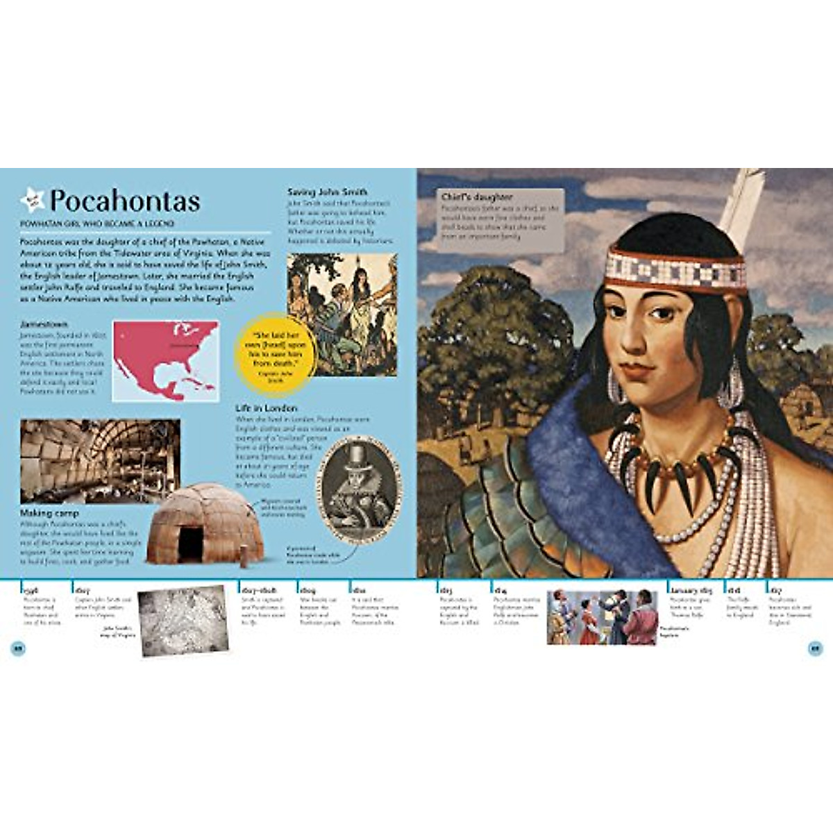 A Child Through Time: The Book of Children's History (DK Panorama)