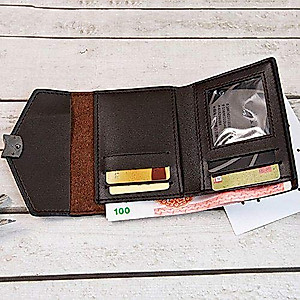 Women Glitter Sequins Purse Short Trifold Wallet Bling Card Holder Clutch