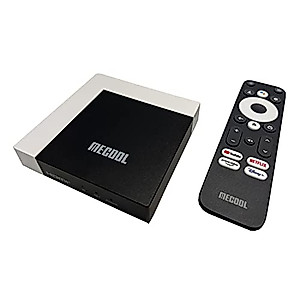 Android 11.0 TV Box MECOOL KM7 Plus Amlogic S905Y4 AV1 Ultra 4K HDR 2GB RAM 16GB ROM Support 2.4G/5.0G WiFi BT 5.0