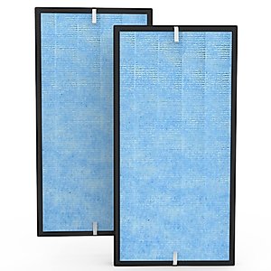 EzLfGre Dual Replacement Filter Fit for Gocheer GH-Monster & CLEANFORCE MEGA1000 & MOUNTO Extra large Air Purifier, H13 True HEPA, 2 Pcs