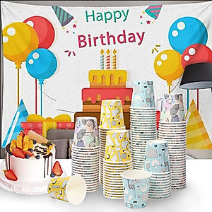 Lamosi 300 Pack 3 oz Disposable Bathroom Cups, 3oz Paper Cups for Bathroom, Mouthwash Cups, Mini Paper Cups for Parties, Picnics, Barbecues, Travel and Events