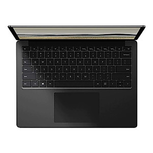 Microsoft Surface Laptop 3 13.5 Inch Touch-Screen 256GB SSD i5 8GB with Windows 10 Pro (WiFi, 1.2GHz Quad-Core i5) Black (Metal) PKU-00022