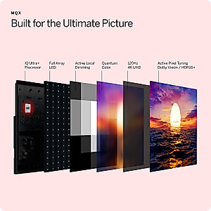 VIZIO 50" MQX Series Premium 4K 120Hz QLED HDR Smart TV with Dolby Vision 240Hz @ 1080p PC Gaming, WiFi 6E, M50QXM-K01, 2023 Model (Renewed)