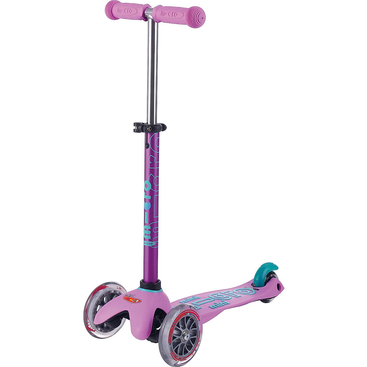 Mini Deluxe 3-Wheeled, Lean-to-Steer, Swiss-Designed Micro Scooter for Kids, Ages 2-5 (Lavender)…