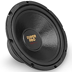 Pyramid 10 Inch Car Subwoofer Speaker - 500 Watt High Powered Car Audio Sound Component Speaker System w/ 2 Inch High-Temperature Kapton Voice Coil, 85.6 dB, 8 Ohm, 60 oz Magnet - Pyramid PW1048USX