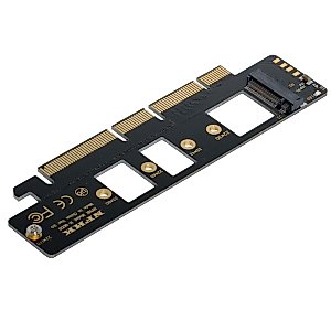 Cablecc NGFF M.2 M-Key NVME AHCI SSD to PCI-E 3.0 16x 4X Adapter for 110mm 80mm SSD