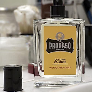 Proraso Cologne, Wood & Spice, 3.4 Fl Oz