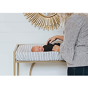 Premium Knit Diaper Changing Pad Cover"Midtown" by Copper Pearl