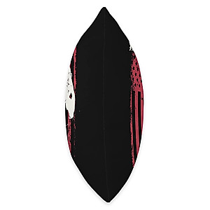 Florida State Map USA Throw Pillow, 18x18, Multicolor