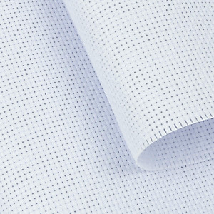 Similane 6 Pieces Aida Cloth 14 Count Cross Stitch Fabric, White, 12 by 18-Inch