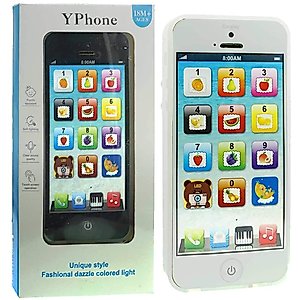 1 Pc Phone Kids Learning Toy Play Cell Phone with USB Recharable