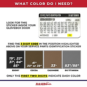 DashSkin USA American Made Dash Cover Cap Compatible with 07-14 Tahoe Suburban Yukon Avalanche - Easy Cracked Dash Fix - w/o Speaker Holes in Black (Fits Single Glovebox Silverado/Sierra ONLY)