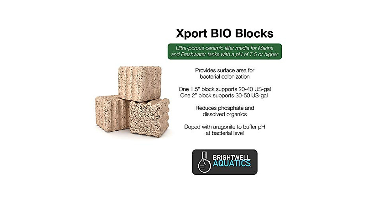 Brightwell Aquatics Xport-BIO Block - Optimal Filtration