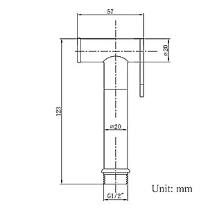 Yalych Cloth Diaper Sprayer for Sink Bidet Handheld Water Sprayer Hand Shower for Toilet Set Cold Water with Hose Brass No Drilling Grey Bidet Shower Sprayer Bathroom Accessories
