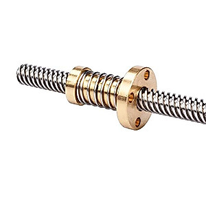 Anti Backlash Spring Loaded Nut Elimination Gap Nut for 8mm Threaded Rod Lead Screws DIY CNC 3D Printer Parts liuqiangmeiguo (Size : 2PC Lead 4mm)