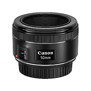 Canon EF 50mm f/1.8 STM Lens (Renewed)