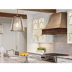 Copper Range Hood Wall Mount Tower