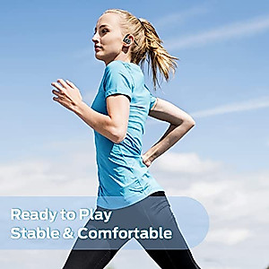 Open Ear Headphones Wireless Bluetooth, Touch Control Bluetooth Headphones Bluetooth 5.3, Waterproof Sport Wireless Headphones for Workout Running, Wireless Earphones with Clear Talk, 8 Hours Playtime