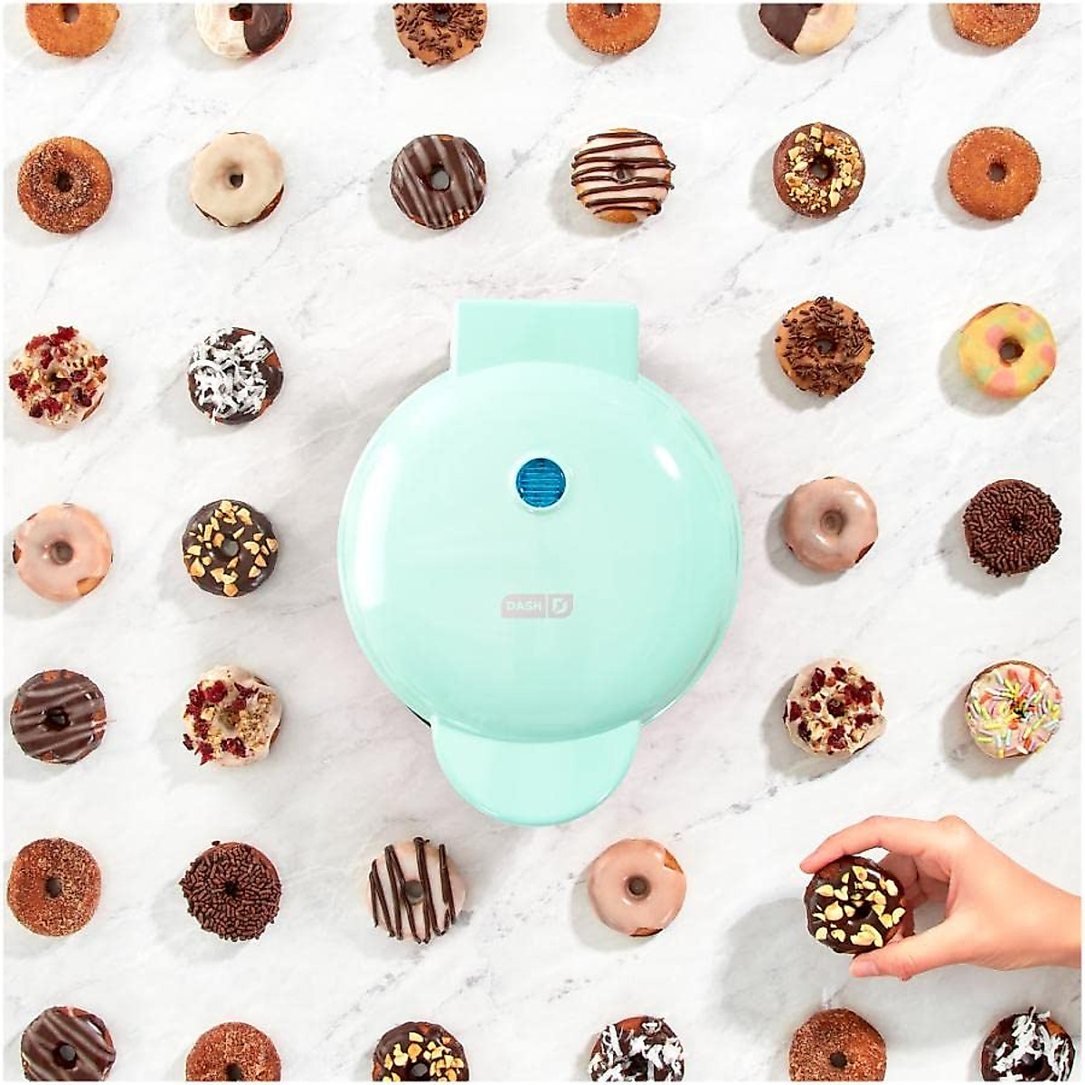 Mini Donut Express Maker - Aqua